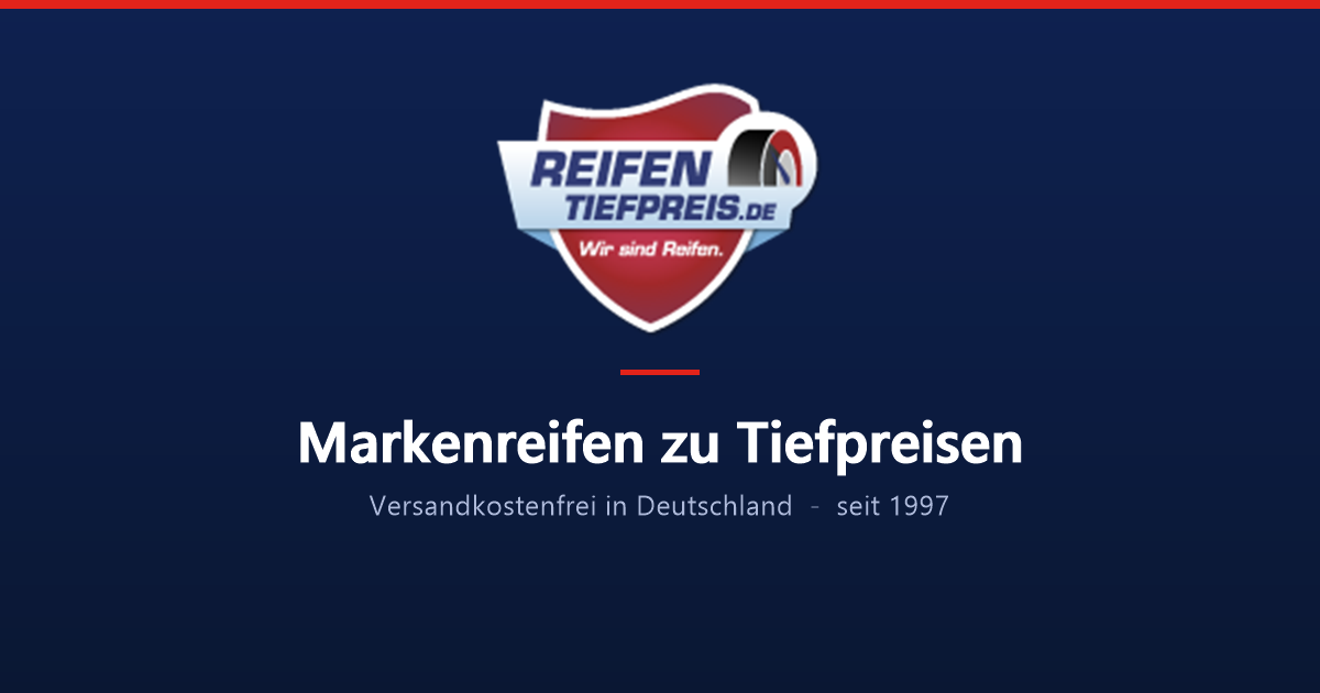Sommerreifen — PKW-Reifen günstig kaufen | Reifentiefpreis